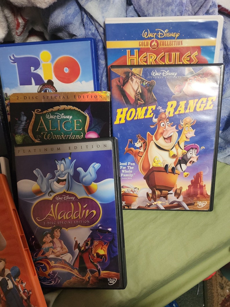 Animated Movies on DVD Includes Some Classics. - Etsy