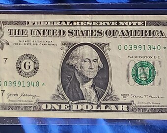 Rare Star Note Dollar Bill - Etsy UK