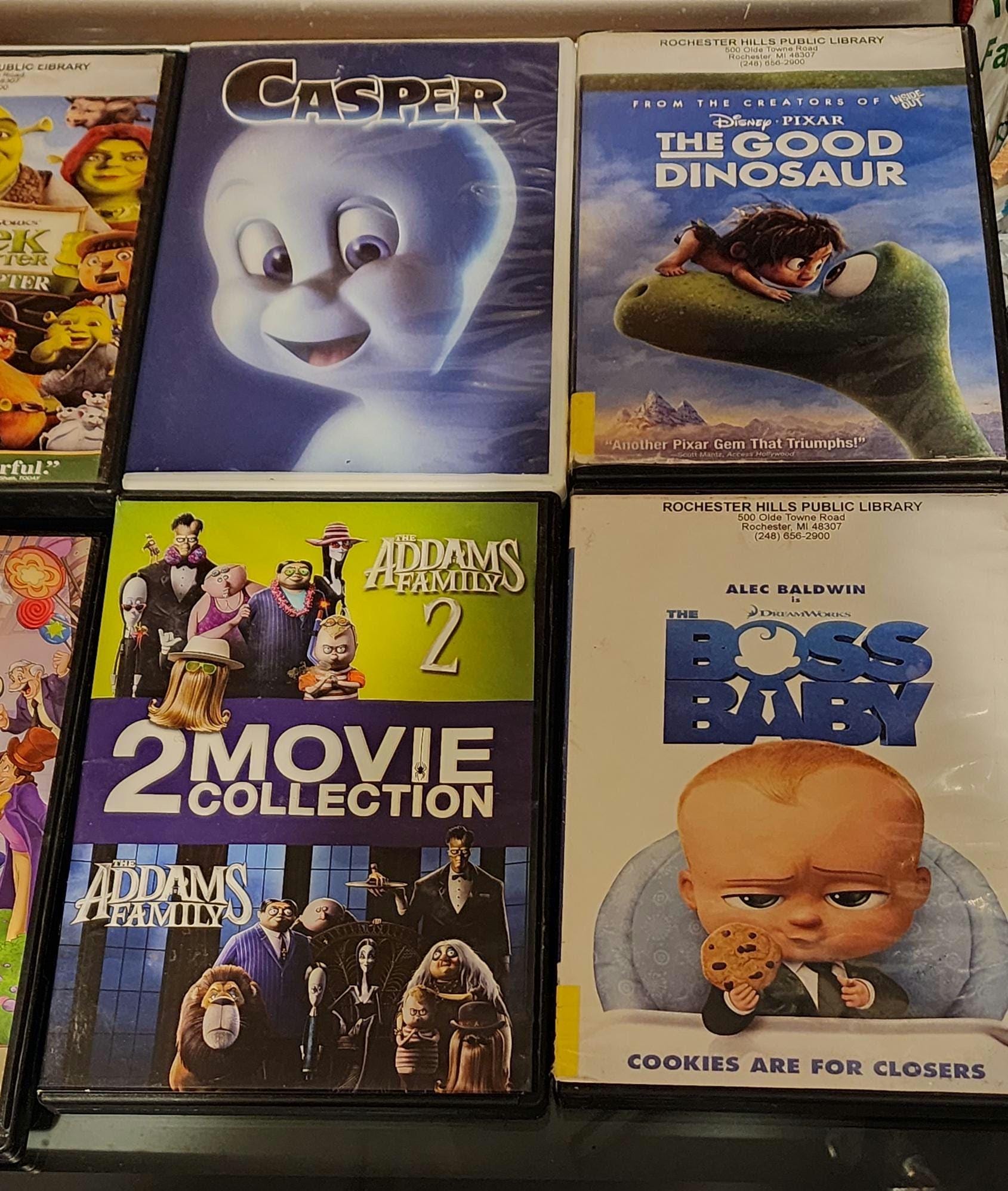Animated Movies on DVD Includes Some Classics. - Etsy