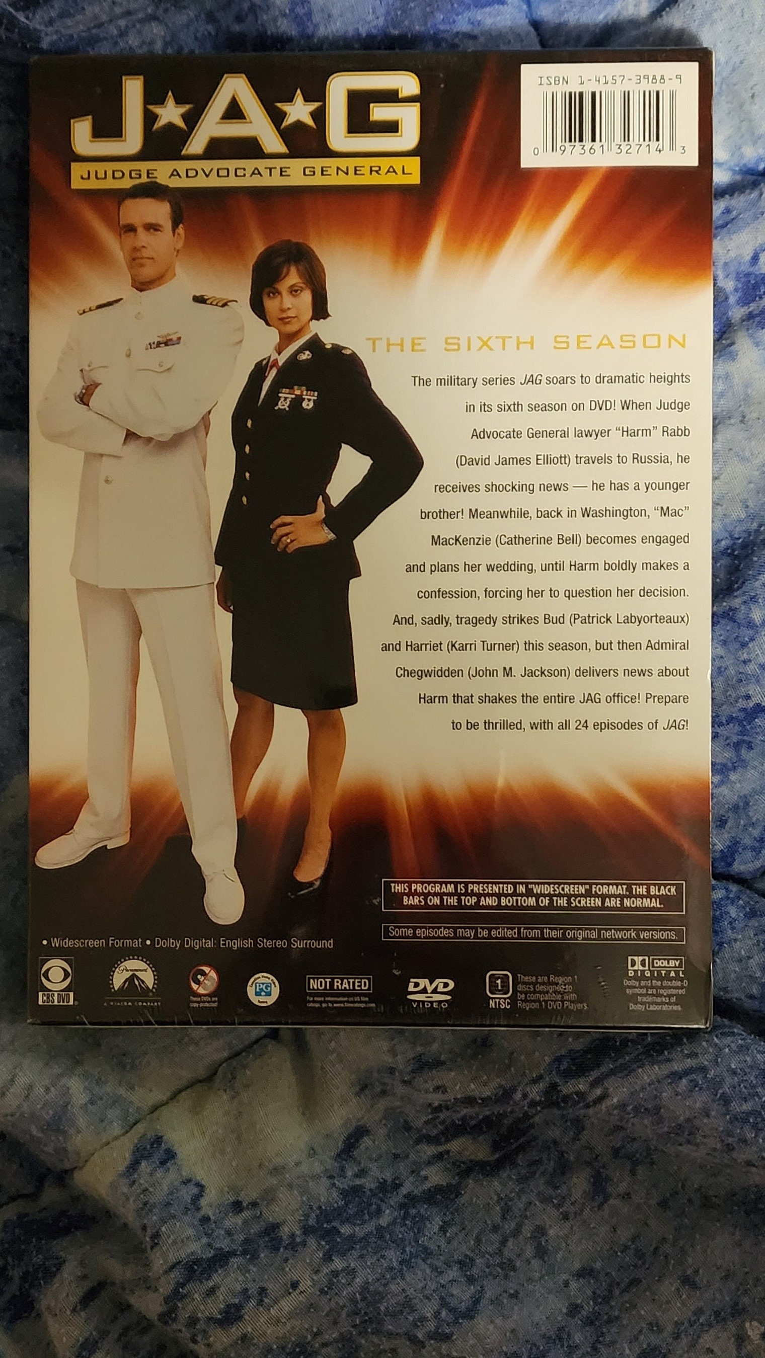 JAG Television Series 6 Full Seasons on DVD, Most Sealed. - Etsy