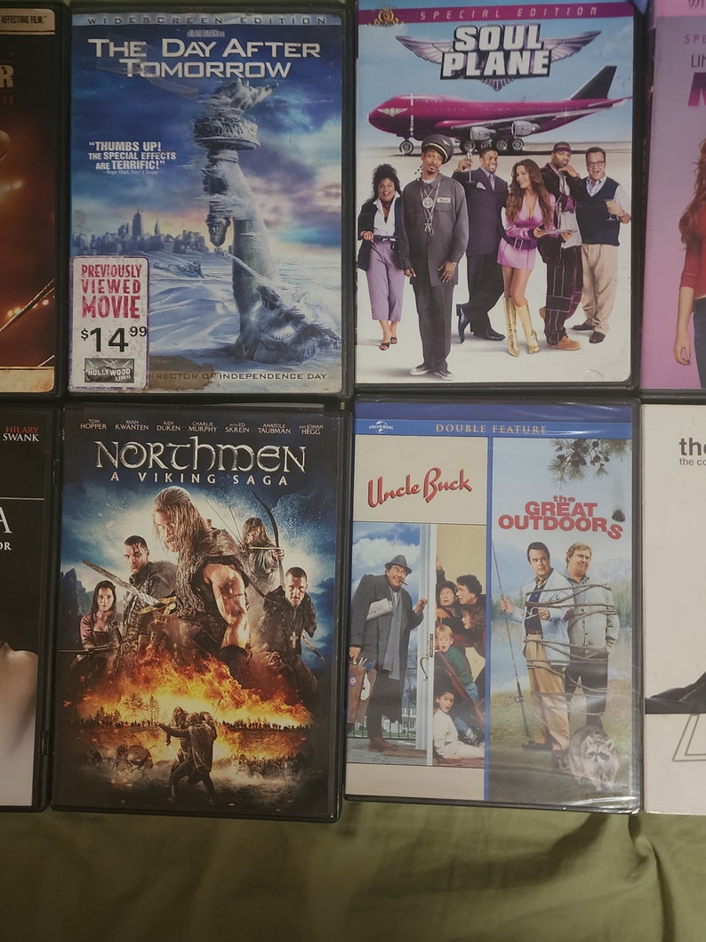 DVD / Blueray Movies, Many to Choose From. - Etsy