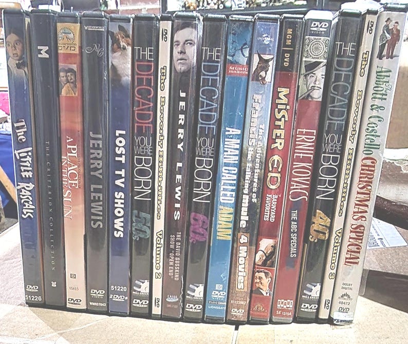 Collection of Classic Black & White and Color Movies and TV Shows on ...
