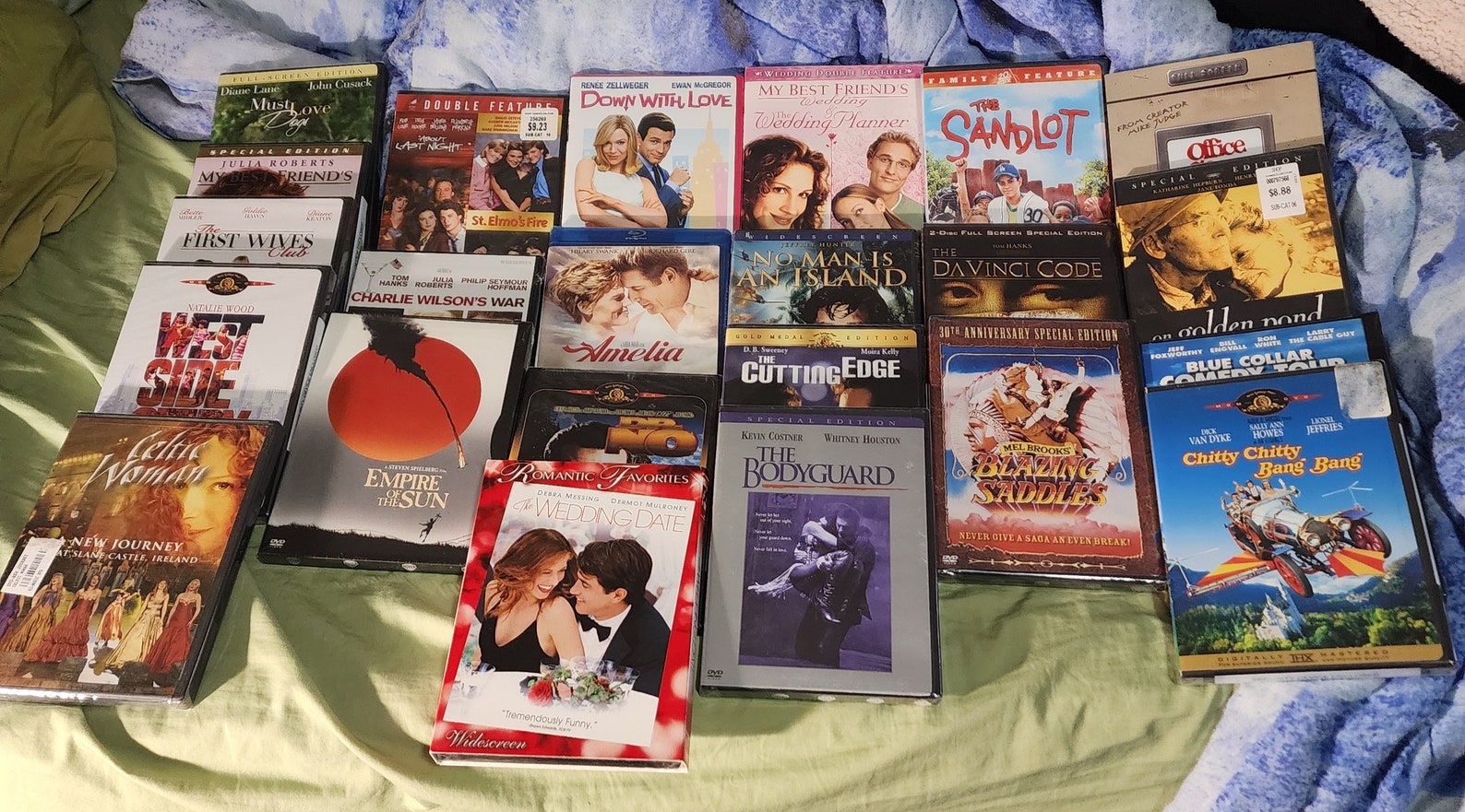 Collection of New Unopened DVD / Blu-ray Movies, Many to Choose From ...