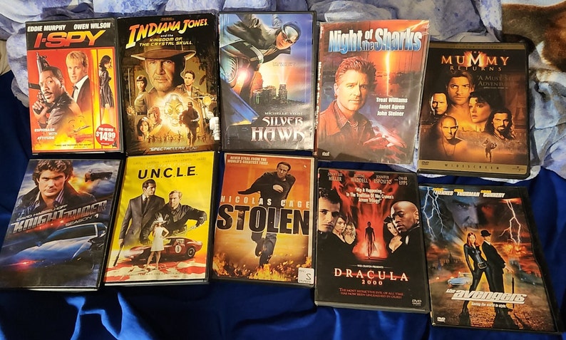 DVD / Blue Ray Movies, Many to Choose From. - Etsy