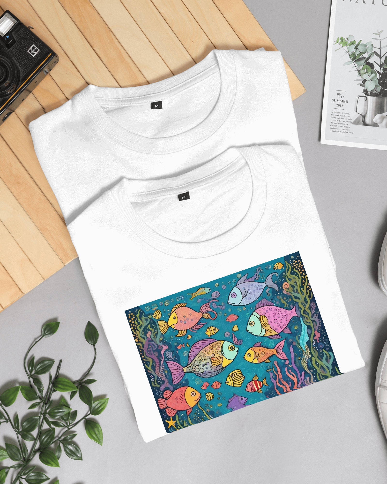 Digital Fish Doodle Art Doodle Art Poster Fish Doodle SVG - Etsy