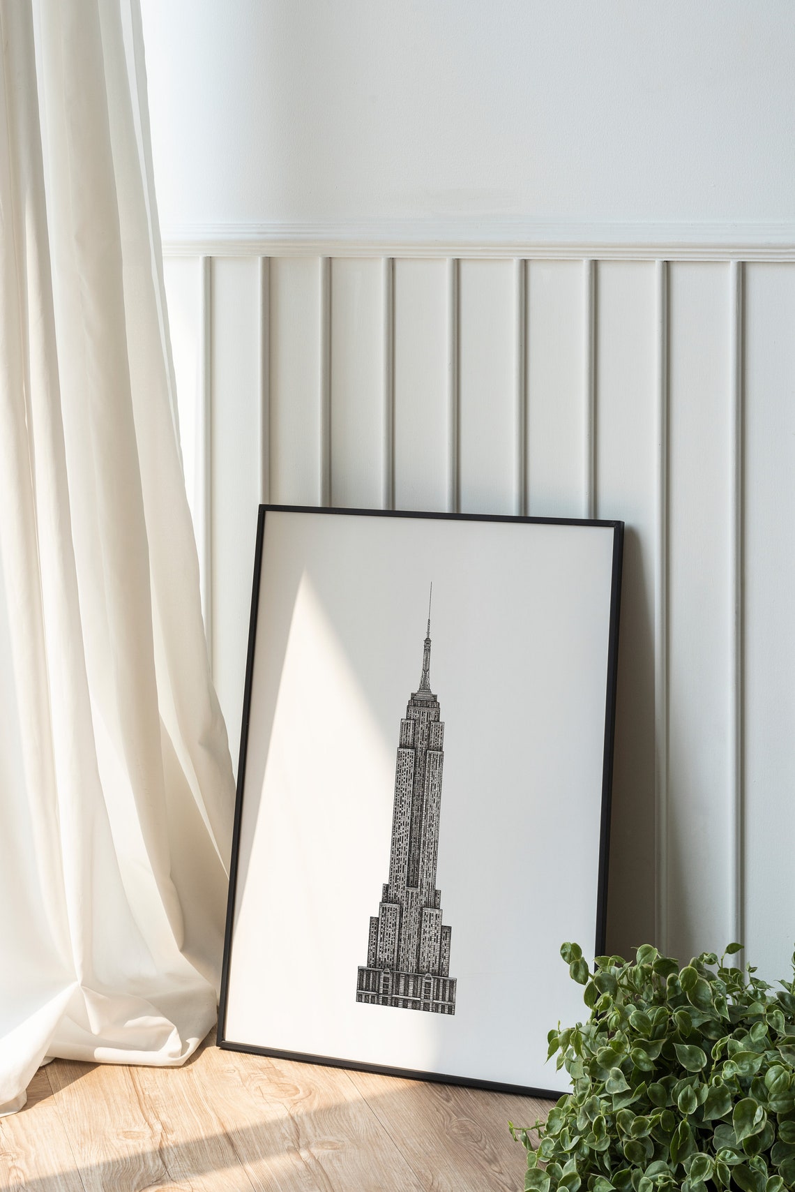 Empire State Building Print | NYC Iconic Landmark | New York Travel ...