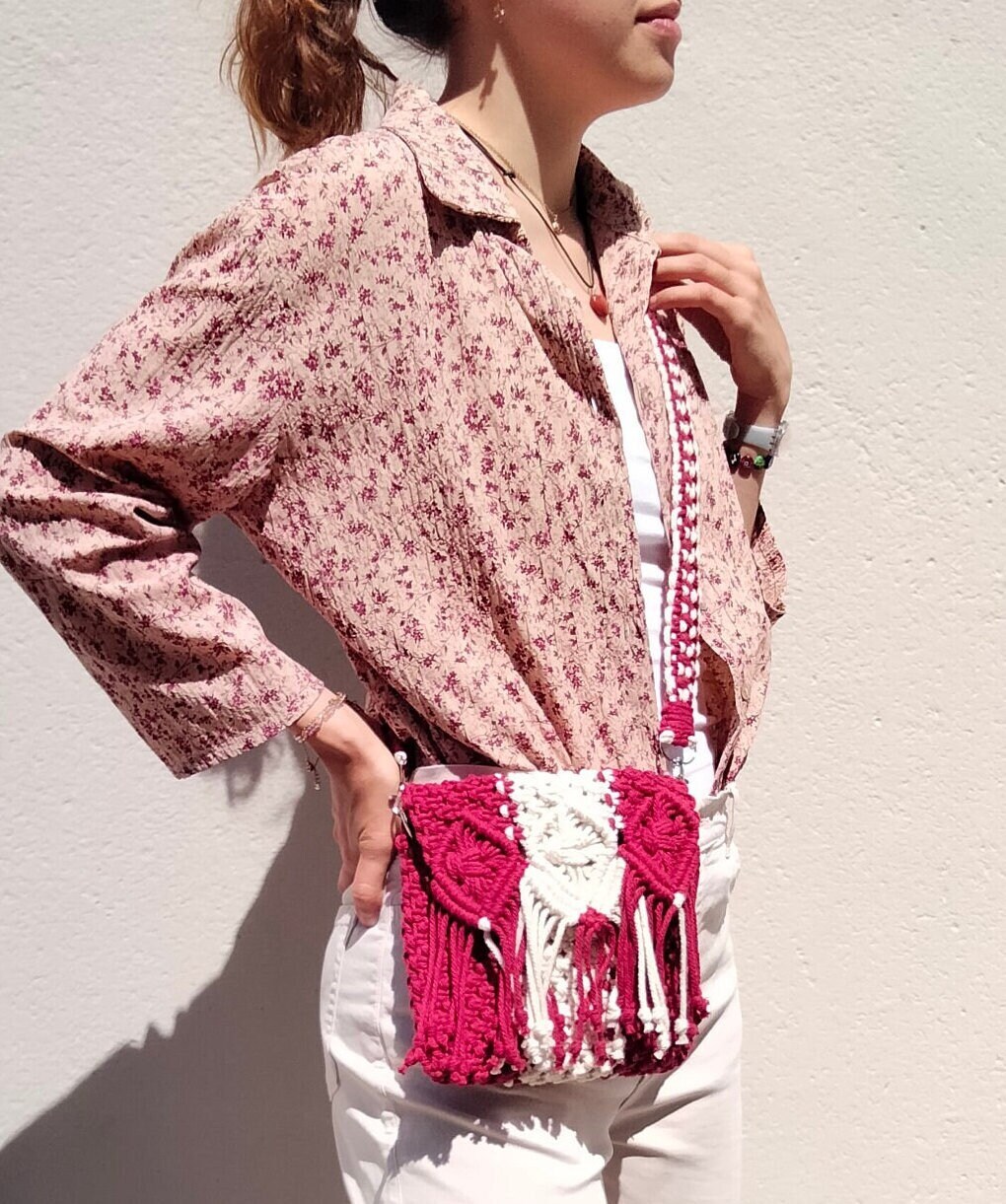 cheap online shop store Macrame bag/garnet bag/handmade bag/handbag ...