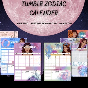 Girls Daily Tumblr Calendar for All Princess elegant Monthly Calendar ...