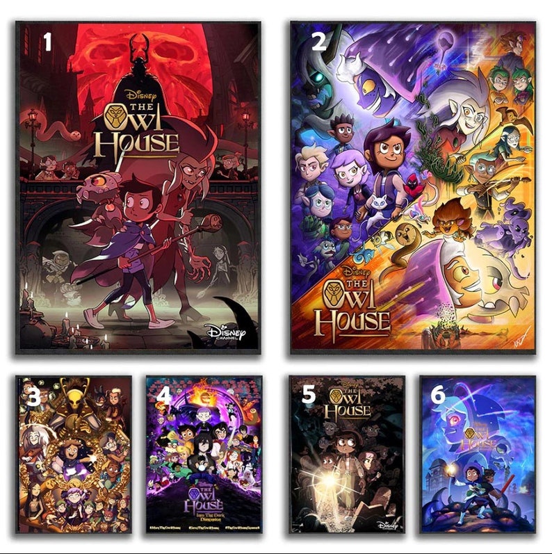 The Owl House Poster the Owl Houses Final Episode Watching - Etsy Israel