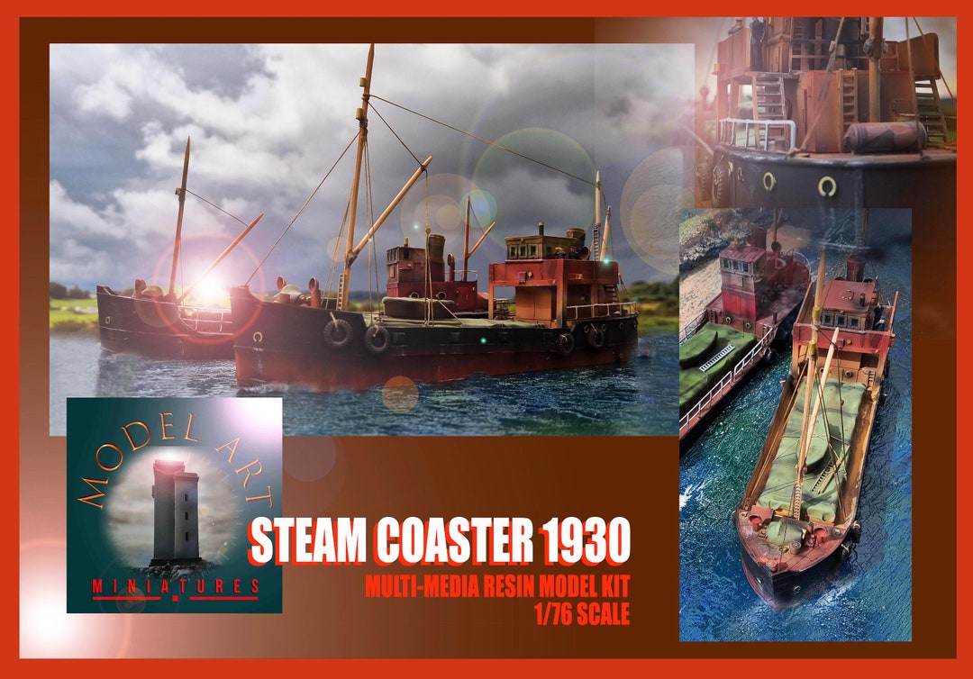 Steam Coaster 1930 1/76 Scale - Etsy