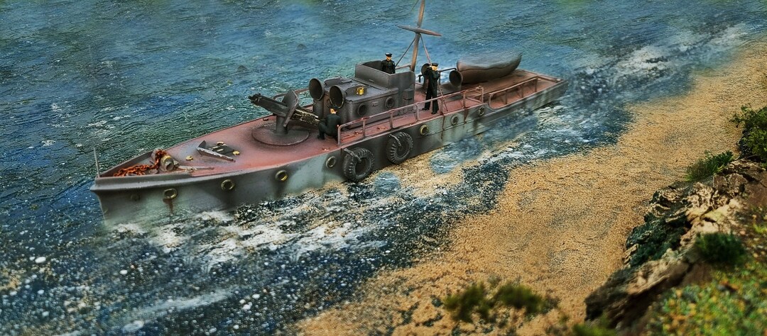 Fairmile Motor Gun Boat 1/76 Scale - Etsy UK