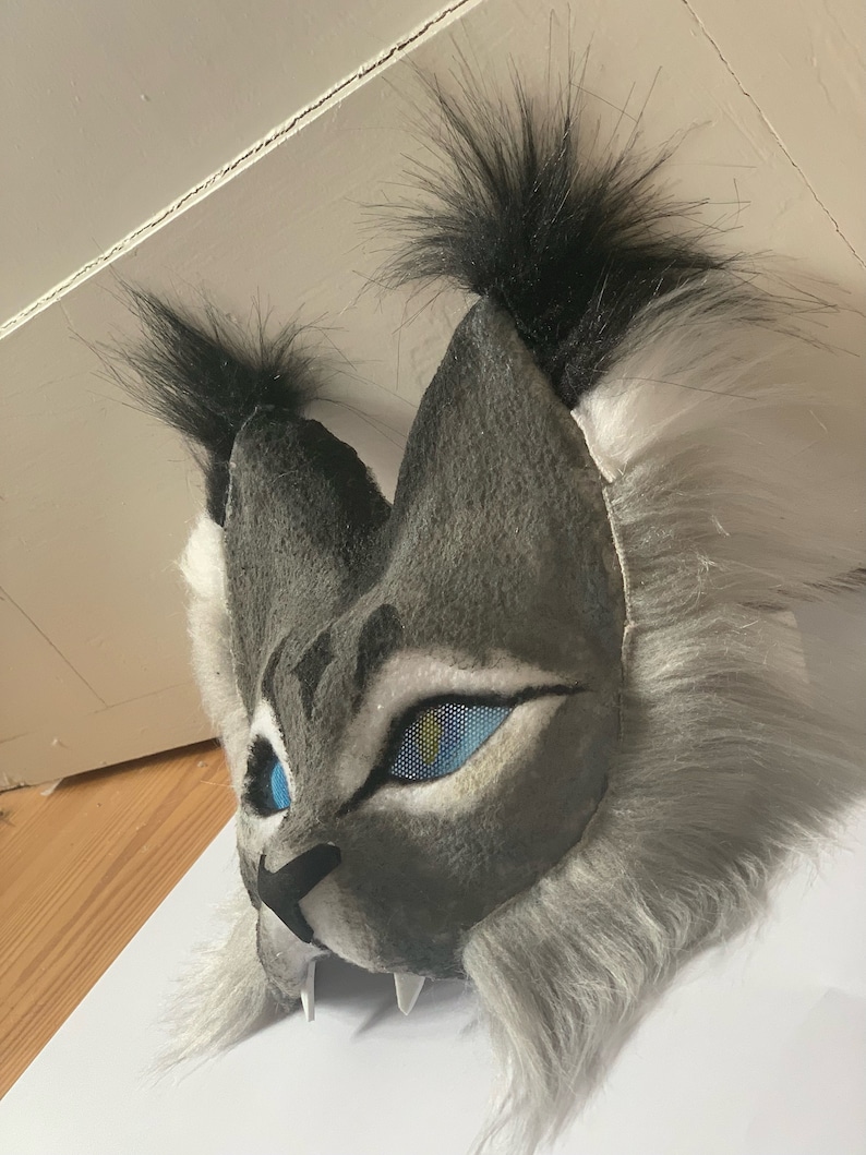 Lynx Mask, Therian Mask - Etsy