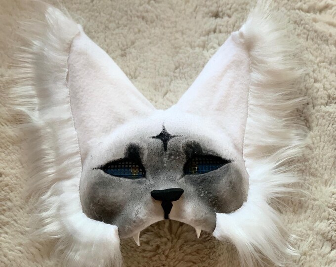 Siamese Cat Mask - Etsy