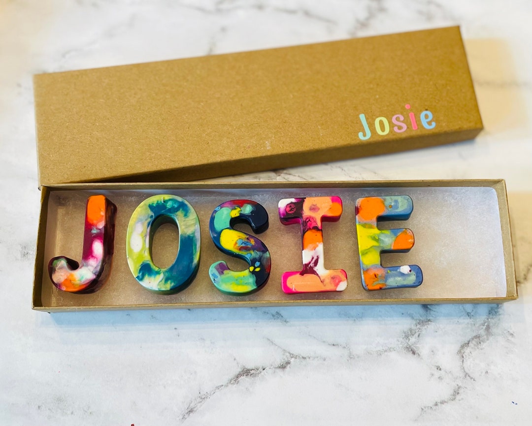 Personalized Name Crayons, Crayon Sets. CHRISTMAS Gifts. Birthday Gifts ...
