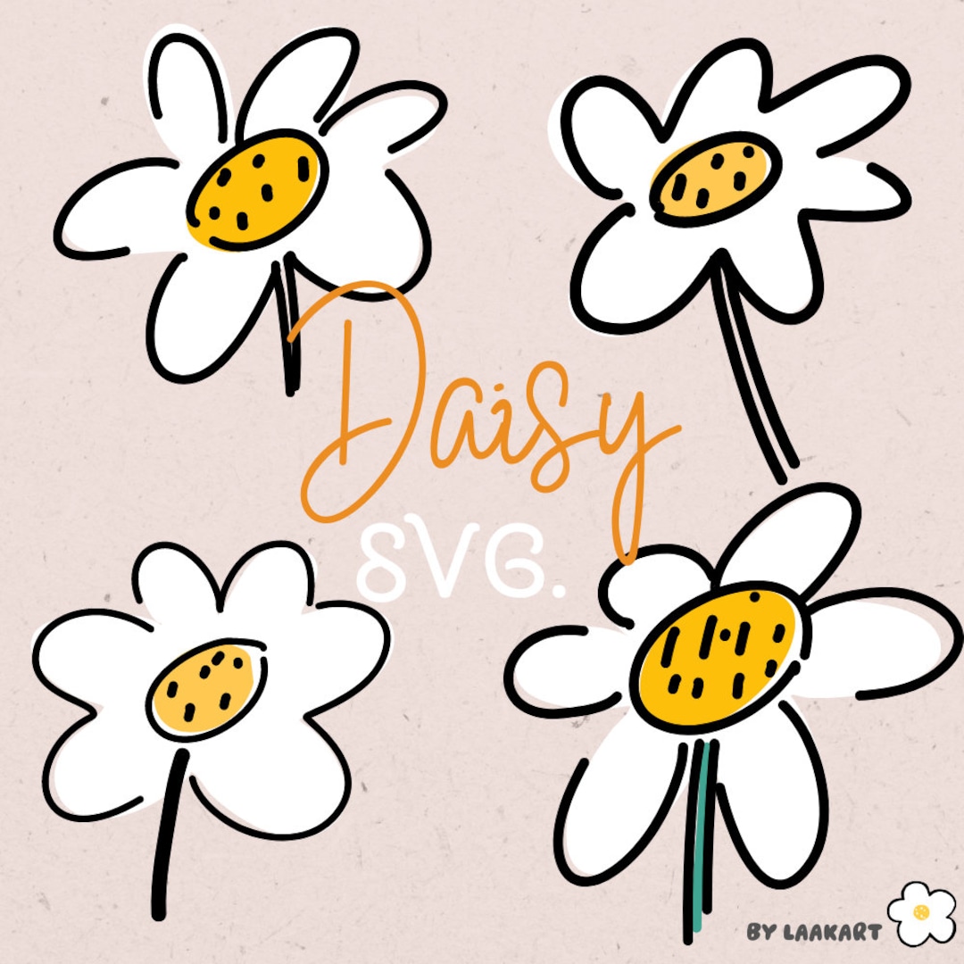 Daisy Doodle Set - Etsy