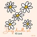 Daisy Doodle Set - Etsy
