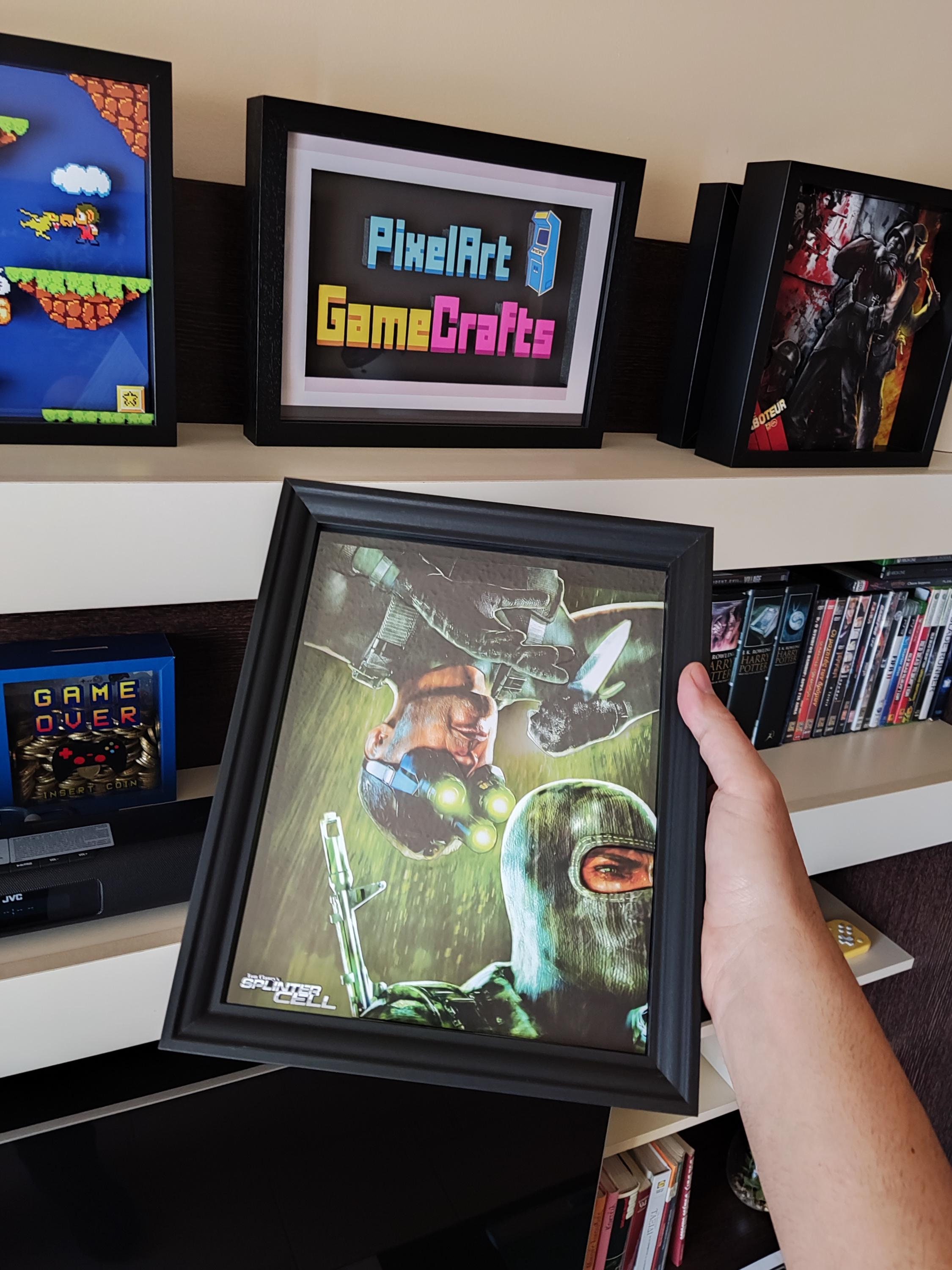 Splinter Cell 3D Shadow Box - Etsy