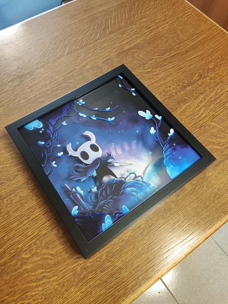 Hollow Knight 3D Shadow Box - Etsy