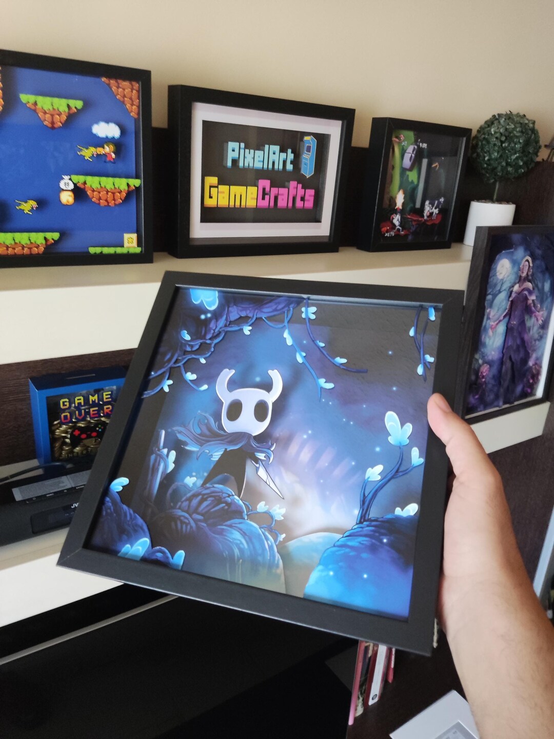 Hollow Knight 3D Shadow Box - Etsy