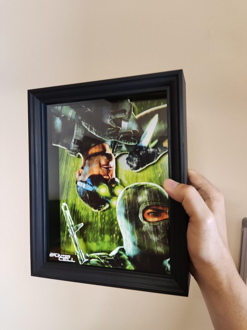 Splinter Cell 3D Shadow Box - Etsy