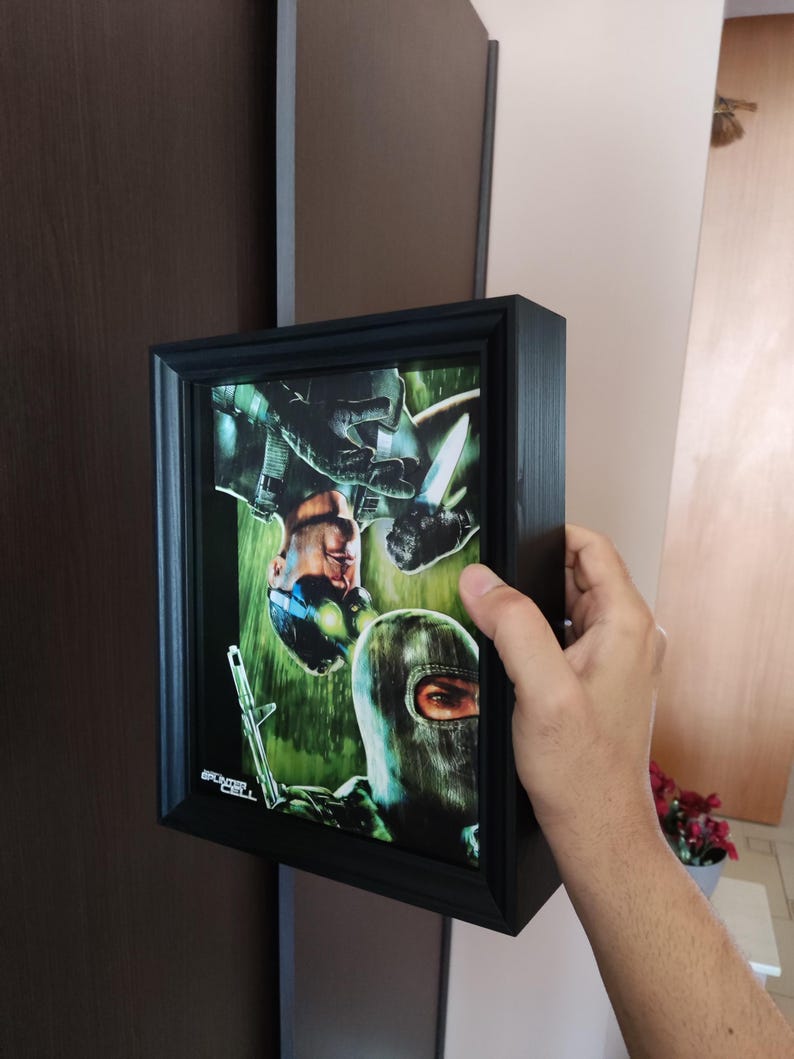 Splinter Cell 3D Shadow Box - Etsy
