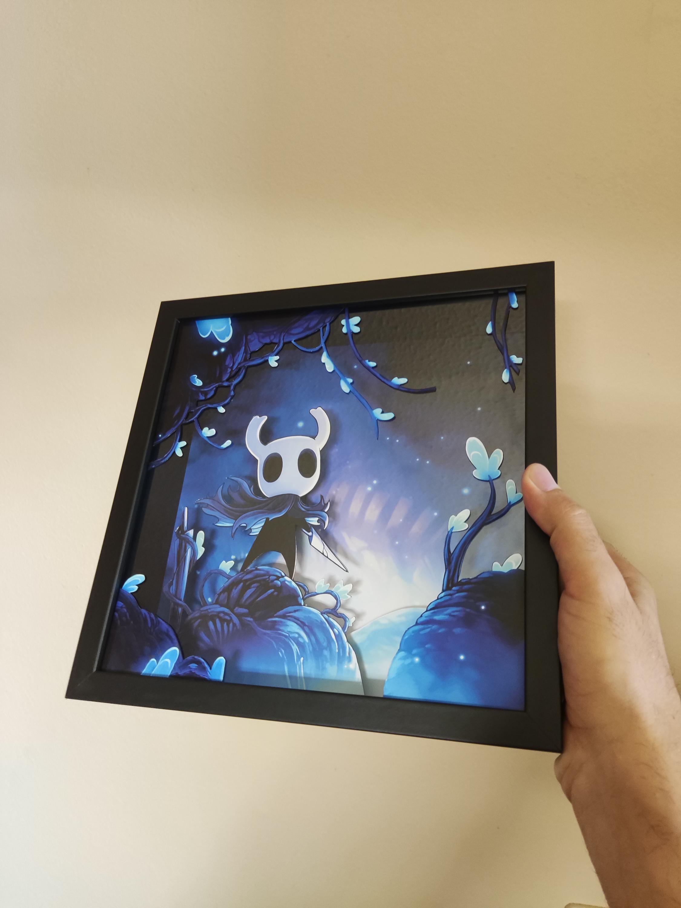 Hollow Knight 3D Shadow Box - Etsy