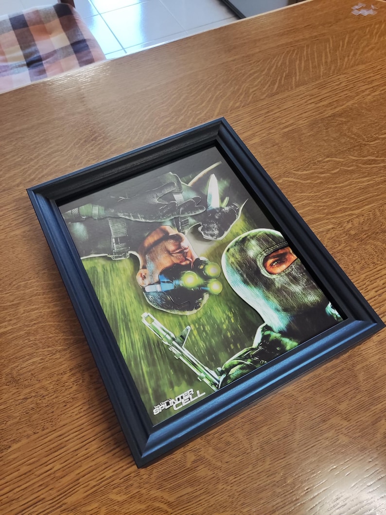 Splinter Cell 3D Shadow Box - Etsy