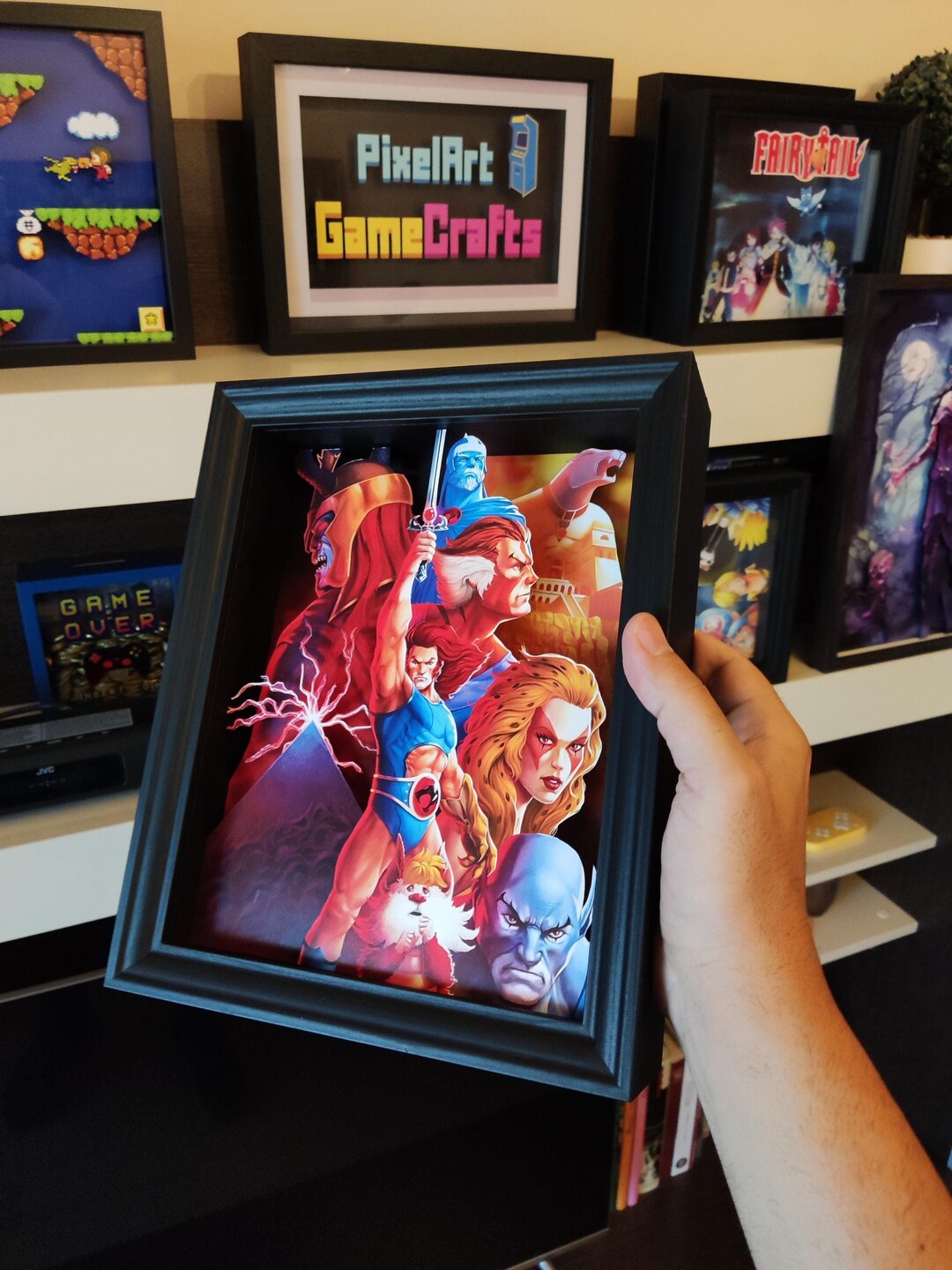 Thundercats Characters 3D Shadow Box - Etsy