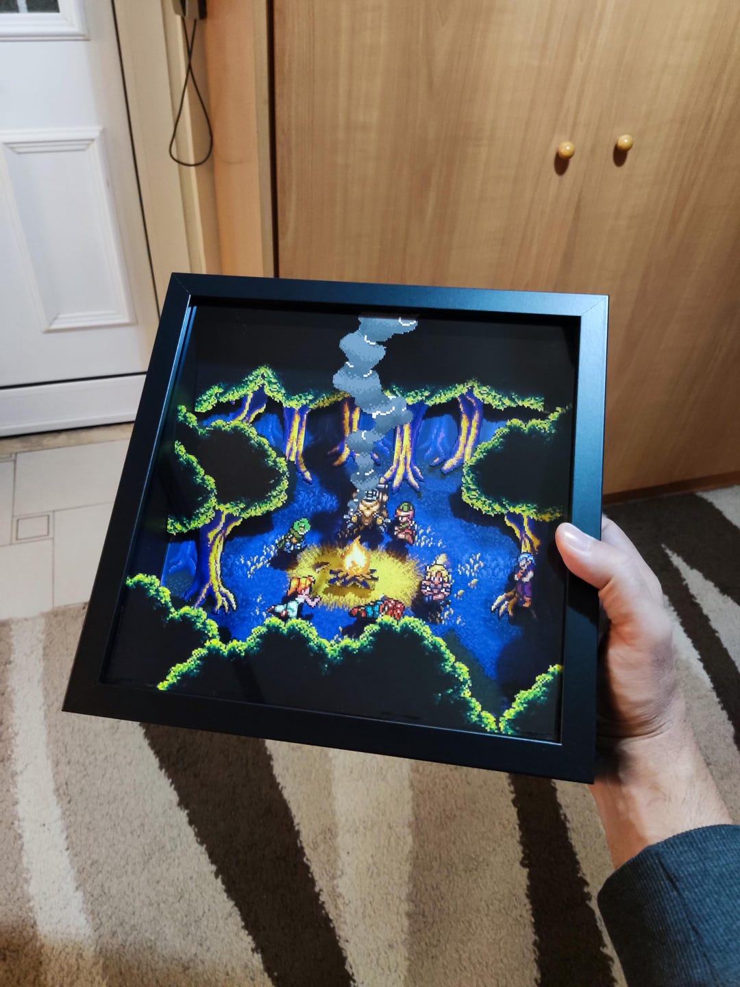 Chrono Trigger Fiona's Forest 3D Shadow Box - Etsy