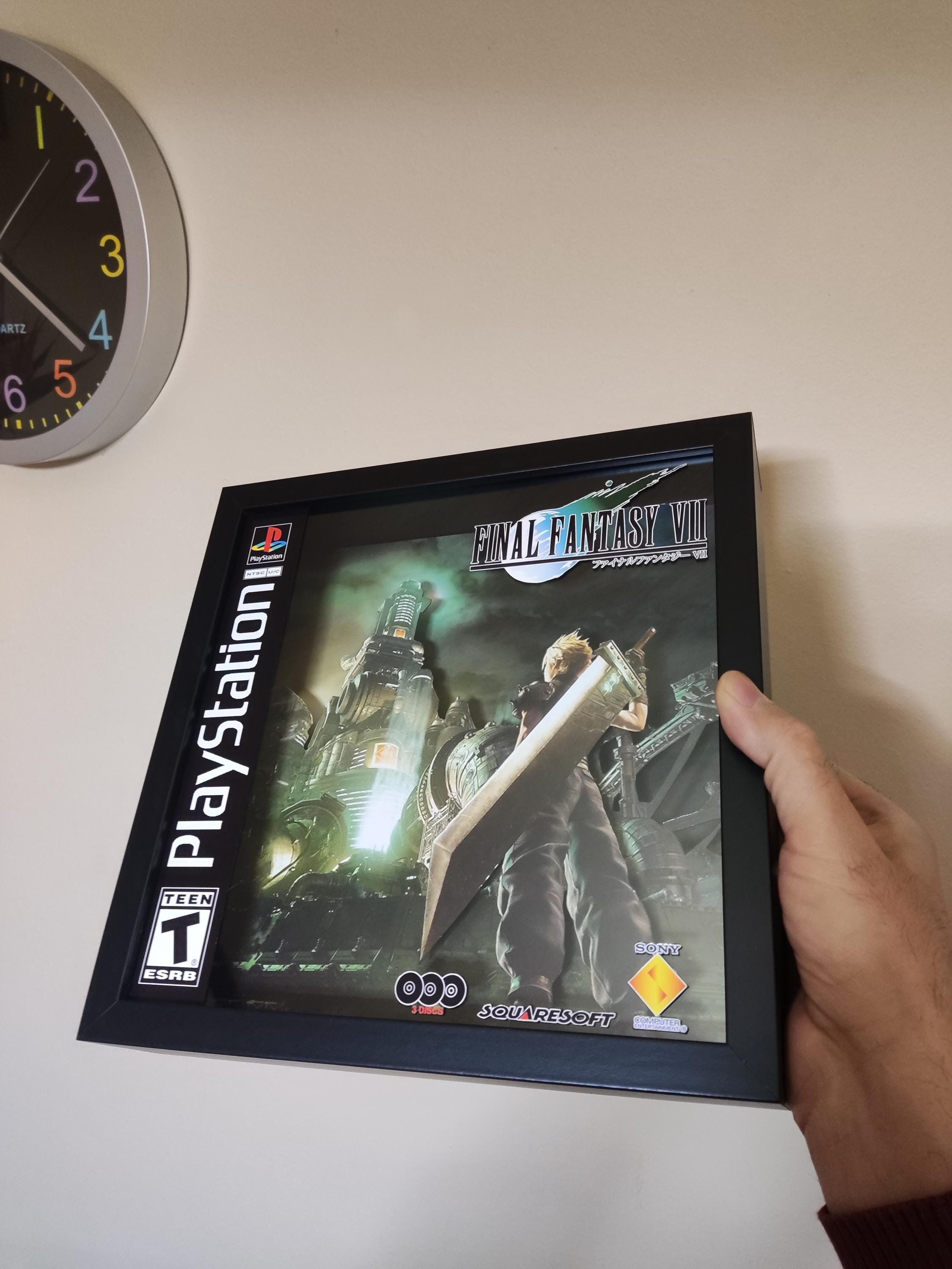 Final Fantasy VII 3d Shadow Box - Etsy