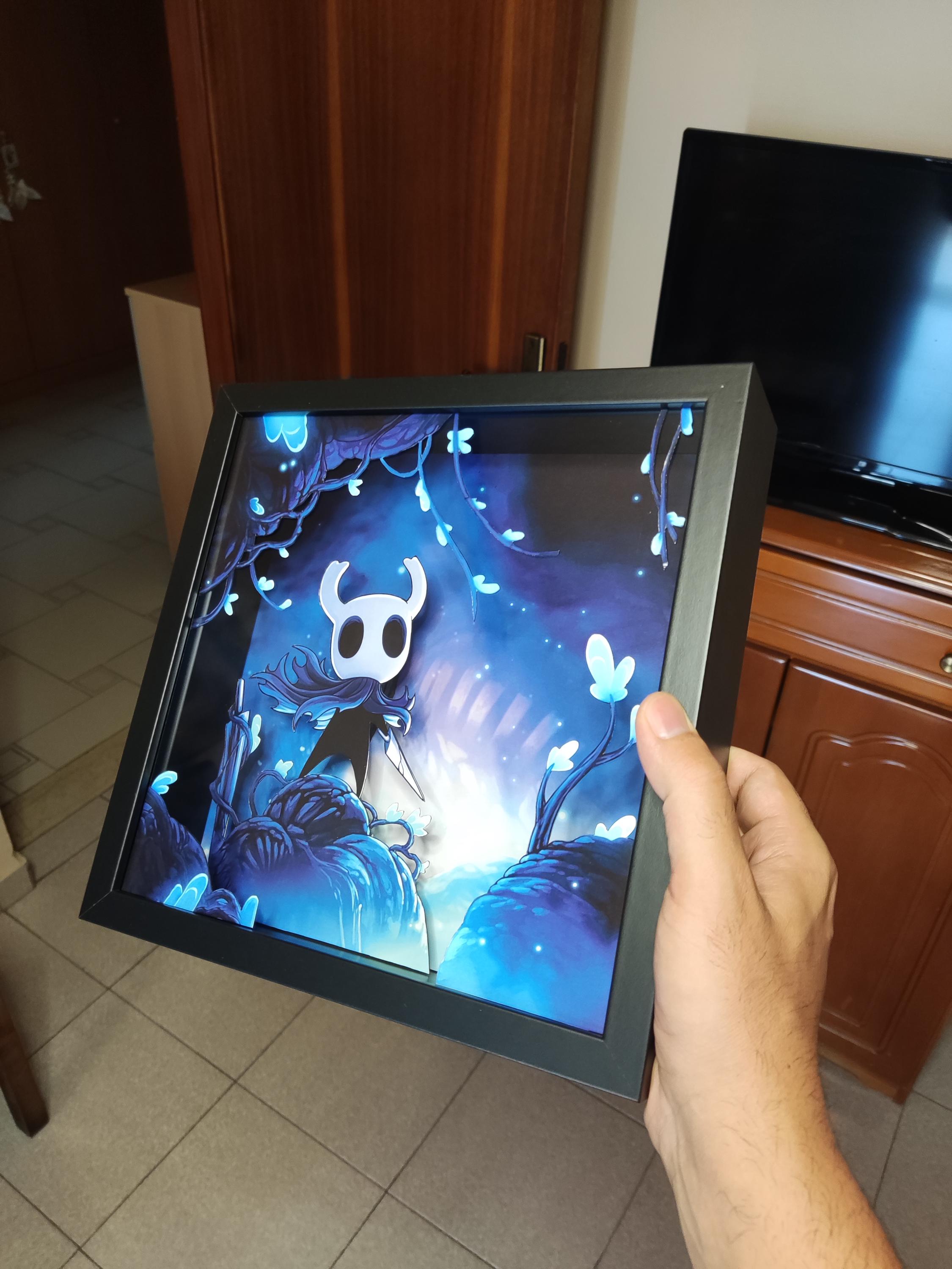 Hollow Knight 3D Shadow Box - Etsy