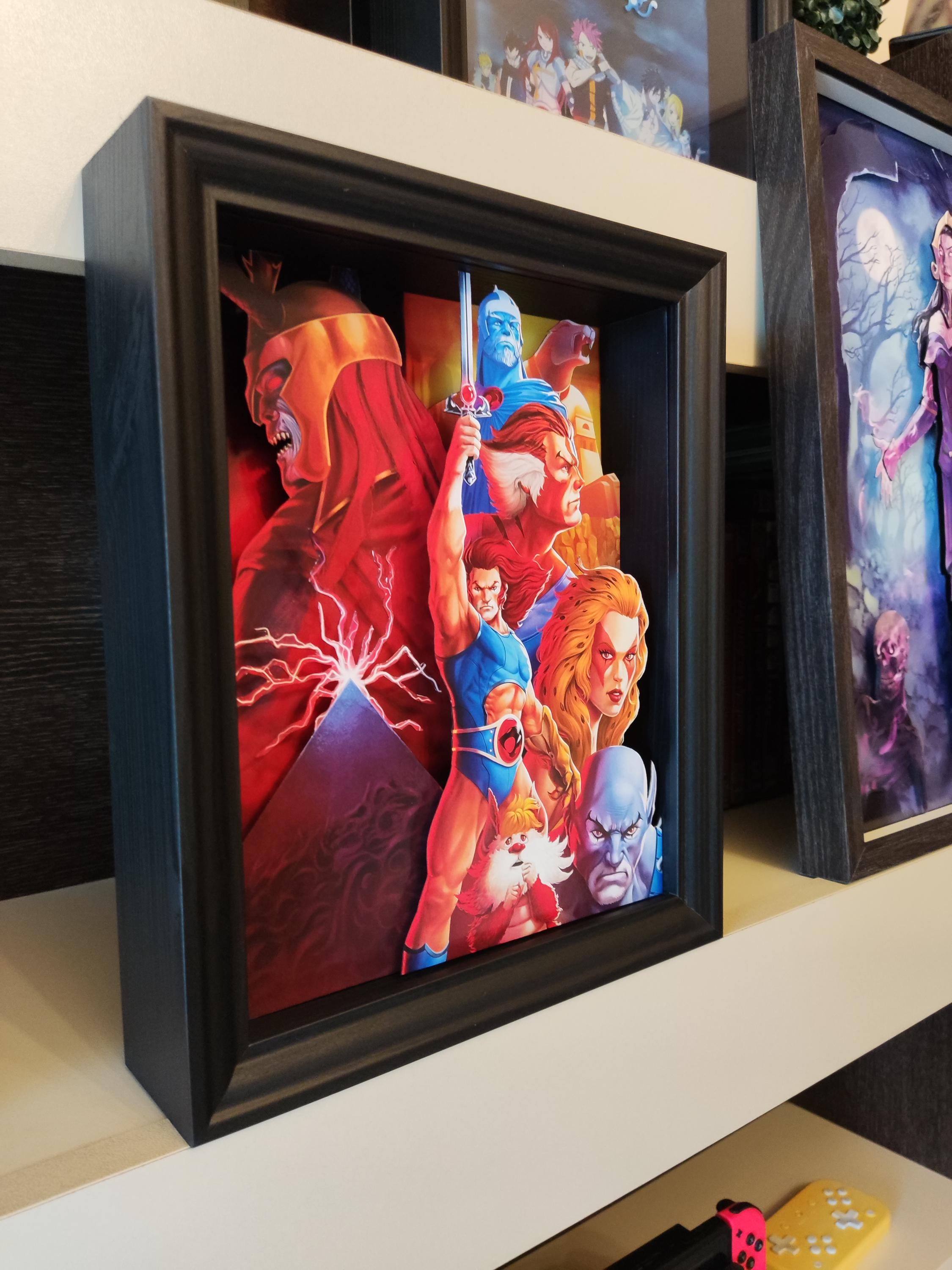 Thundercats Characters 3D Shadow Box - Etsy