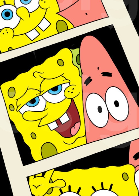 Spongebob Squarepants Patrick Star Photo Booth Digital Download - Etsy