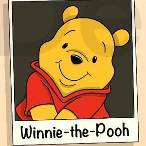 Winnie Bear | Cute Wall Decor, Printable Poster, Cartoon Art, T-shirt ...