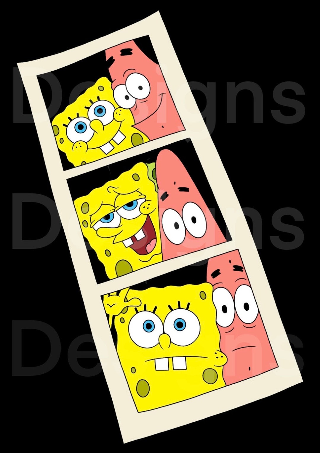 Spongebob Squarepants Patrick Star Photo Booth Digital Download - Etsy