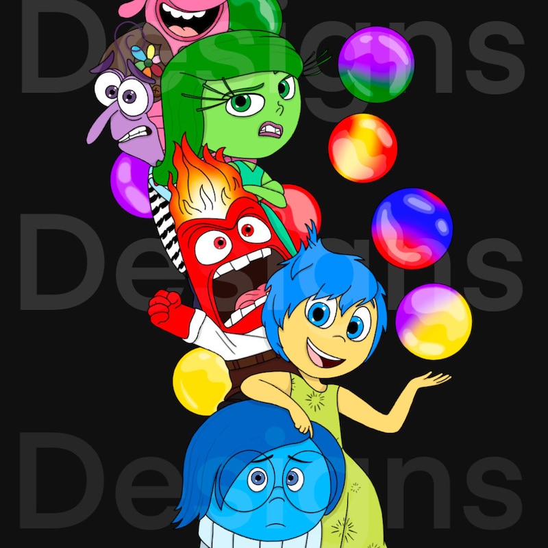 Inside Out Core Memory Balls - Etsy