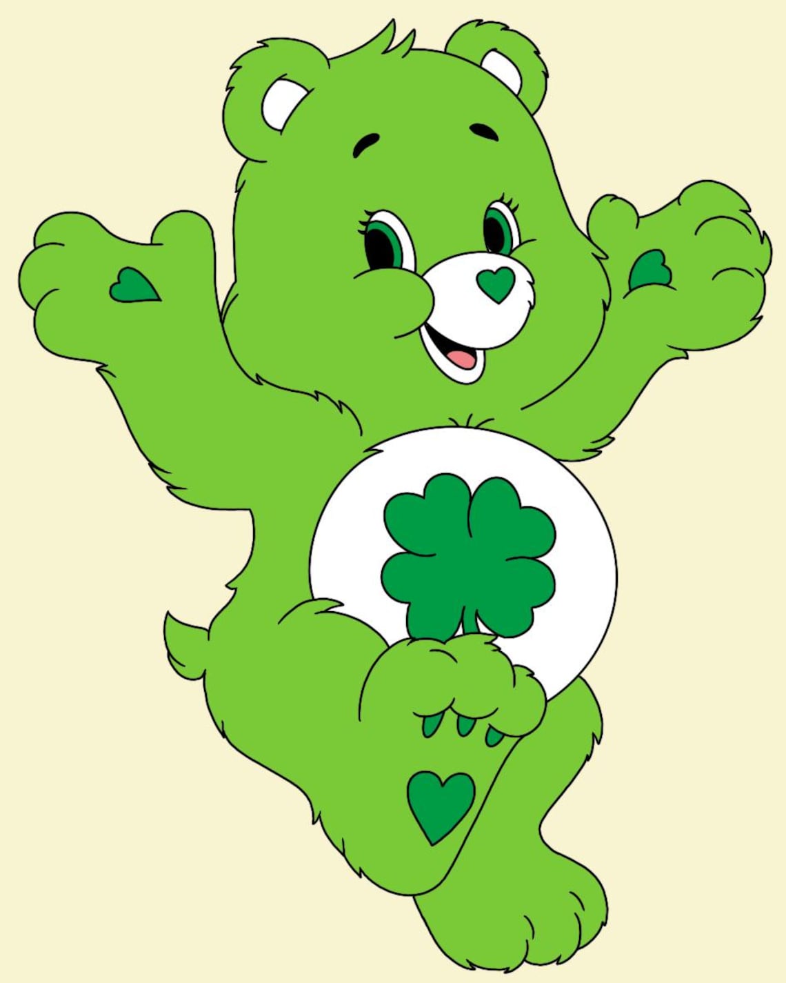 Caring Bear Digital Stickers | Decor, Crafting & Scrapbooking, Fun ...