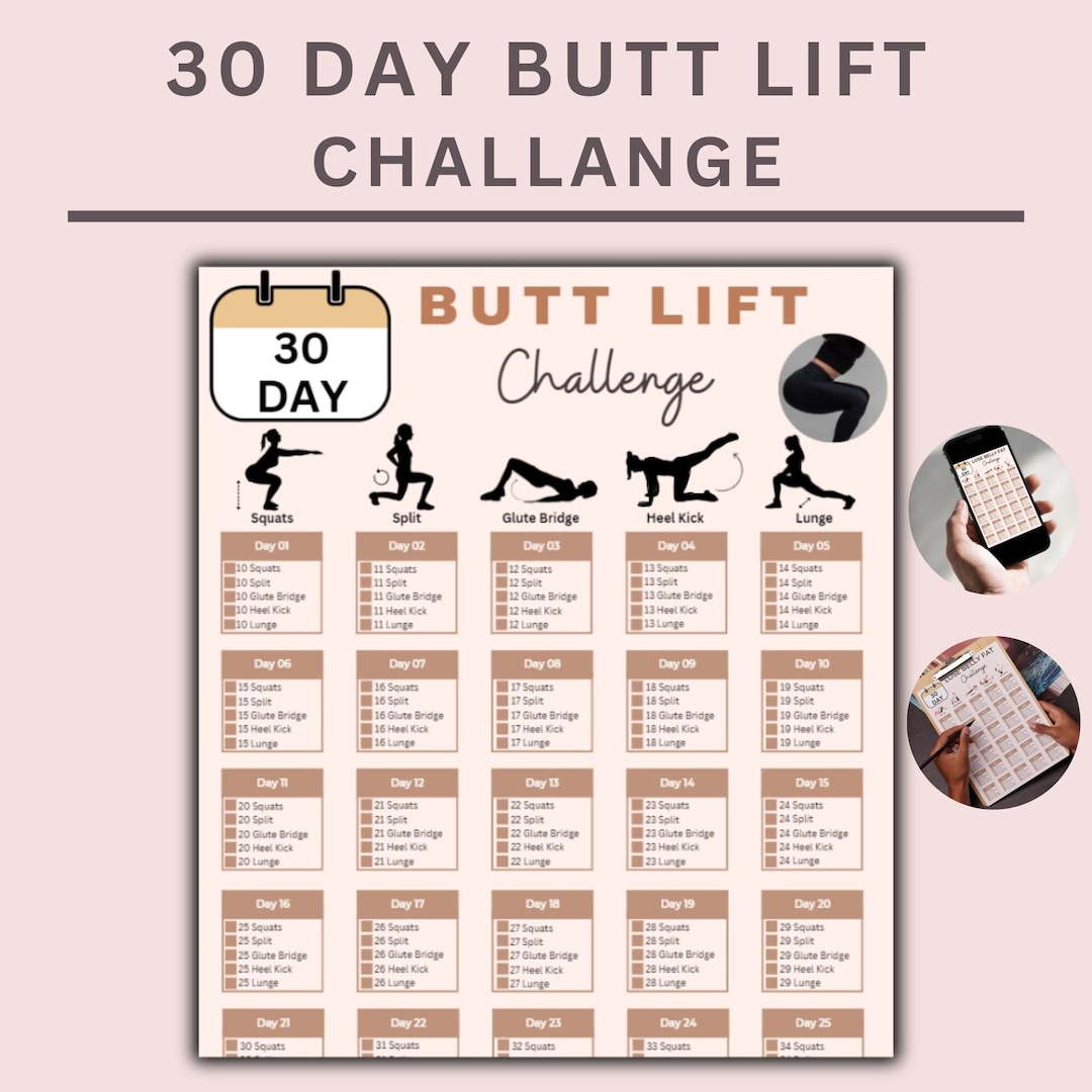 30 Day Butt Lift Challenge