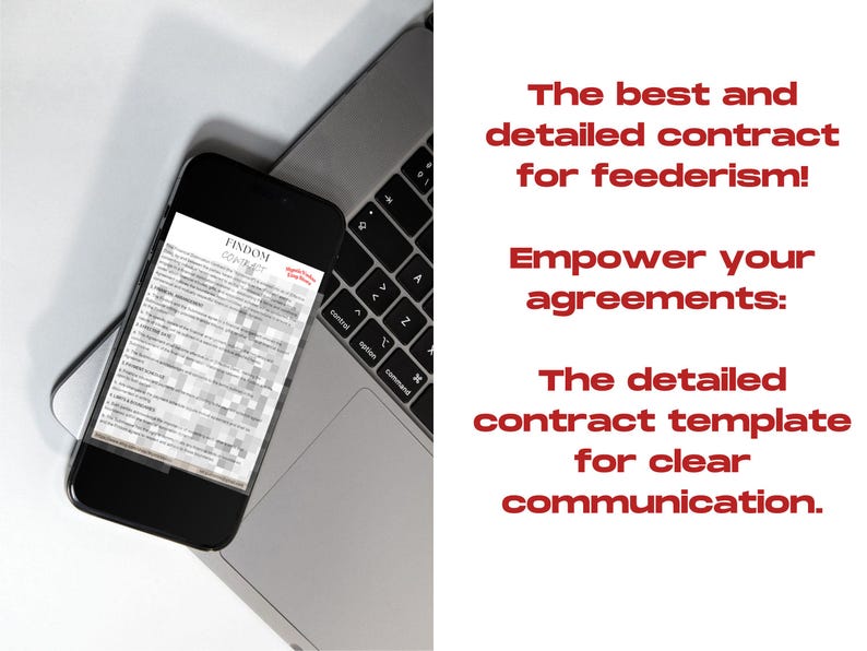 Feederism Contract - for Feedee and Feeder - Domination of Weight Gain ...