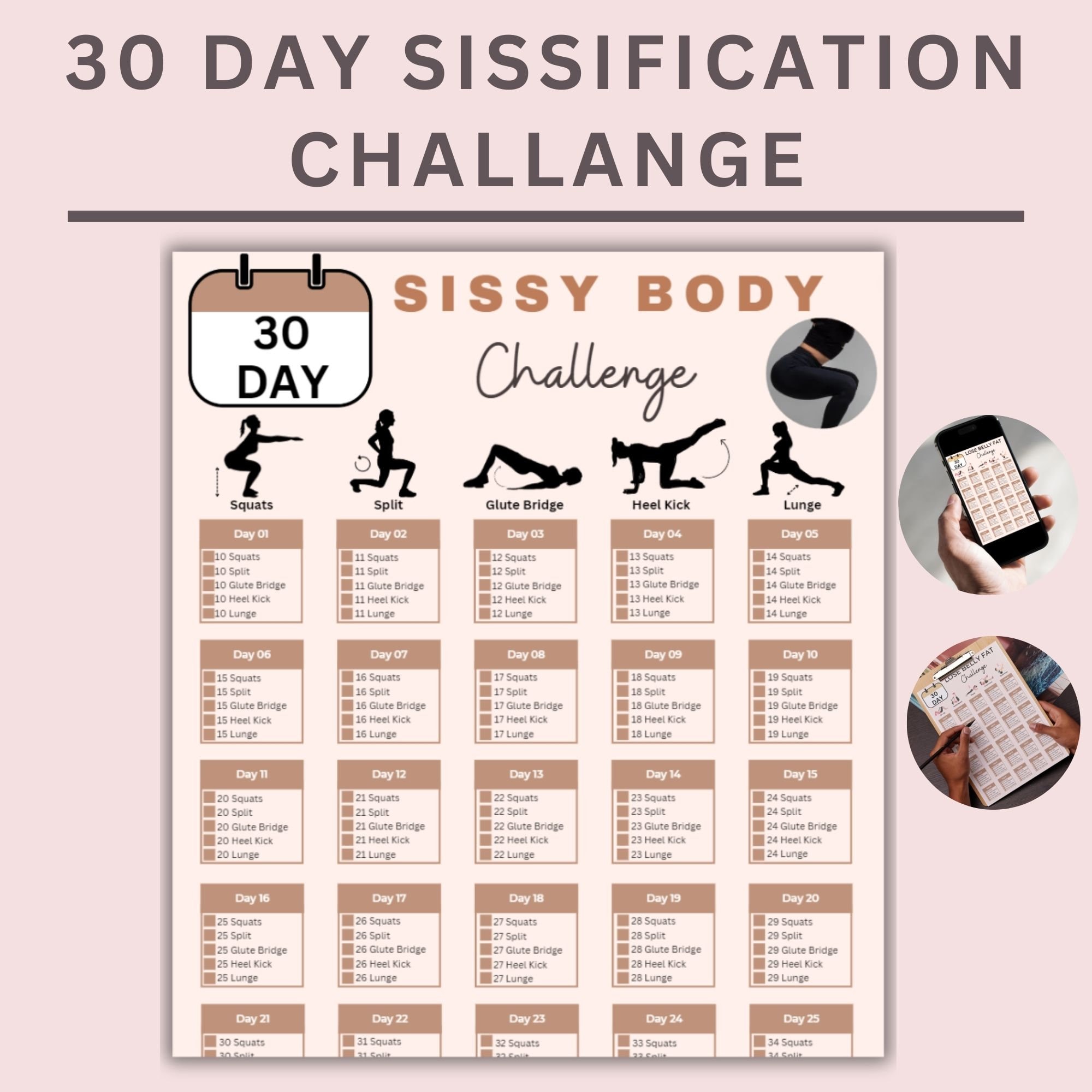 30 Day Sissification Challange Sissy Transformation for Sissies and Femboys Increase Estrogen ...
