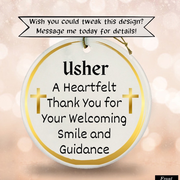 Thank You Ushers - Etsy