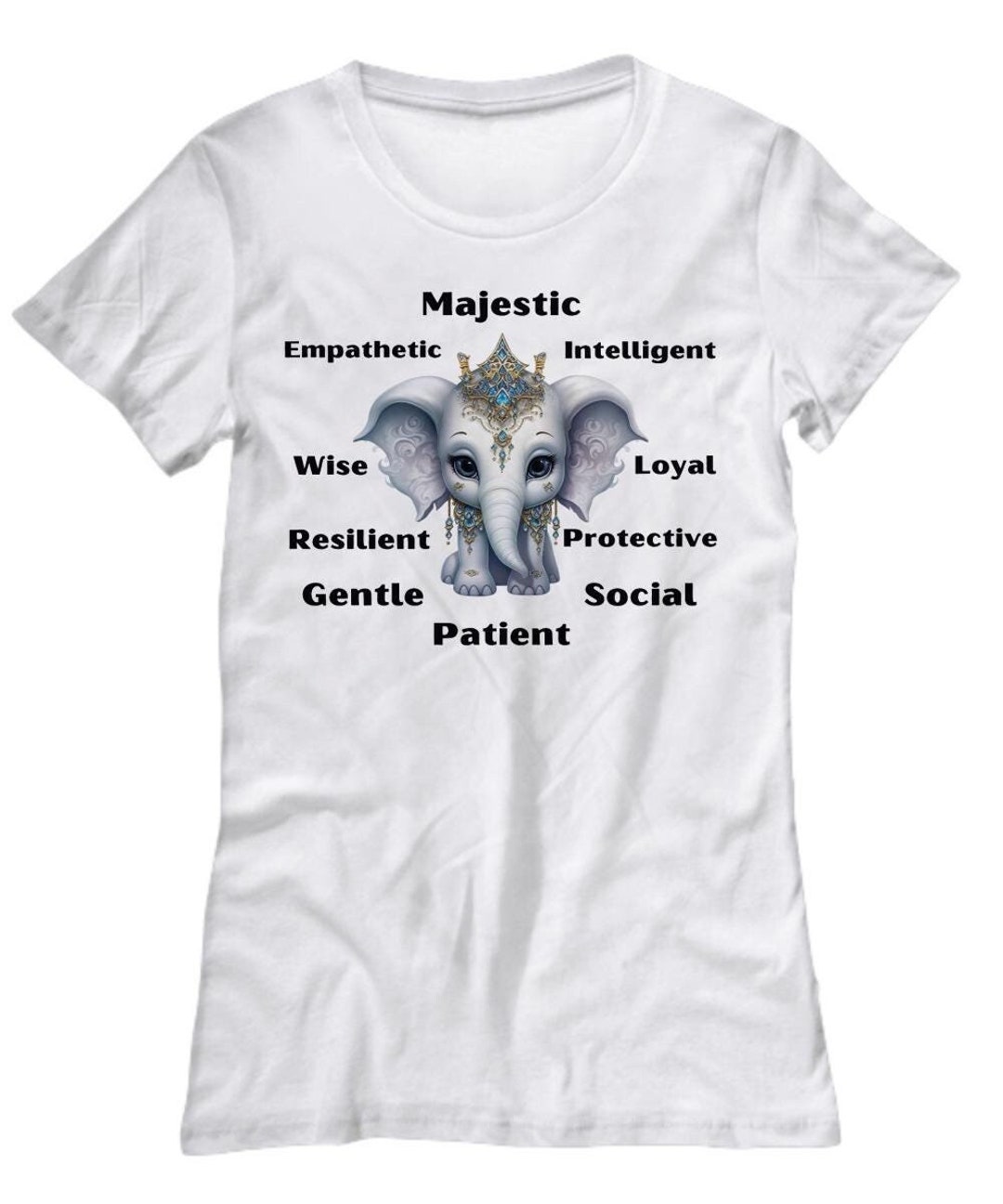 Elephant Tshirt, Elephant Gifts for Women, Elephant Gift Ideas ...