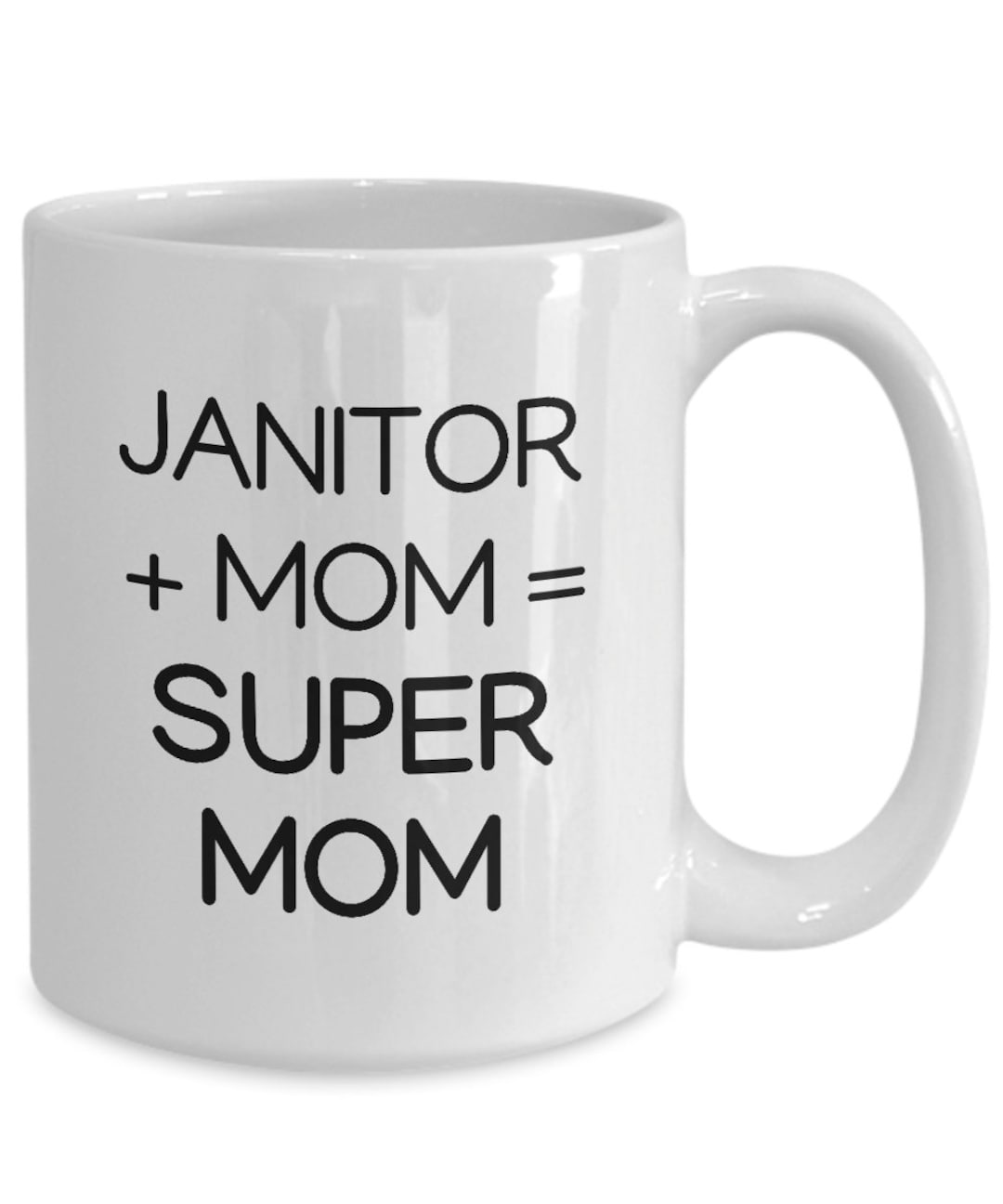 Janitor Mom, Janitor Mug, Janitor Gifts, Janitor Appreciation for Women ...