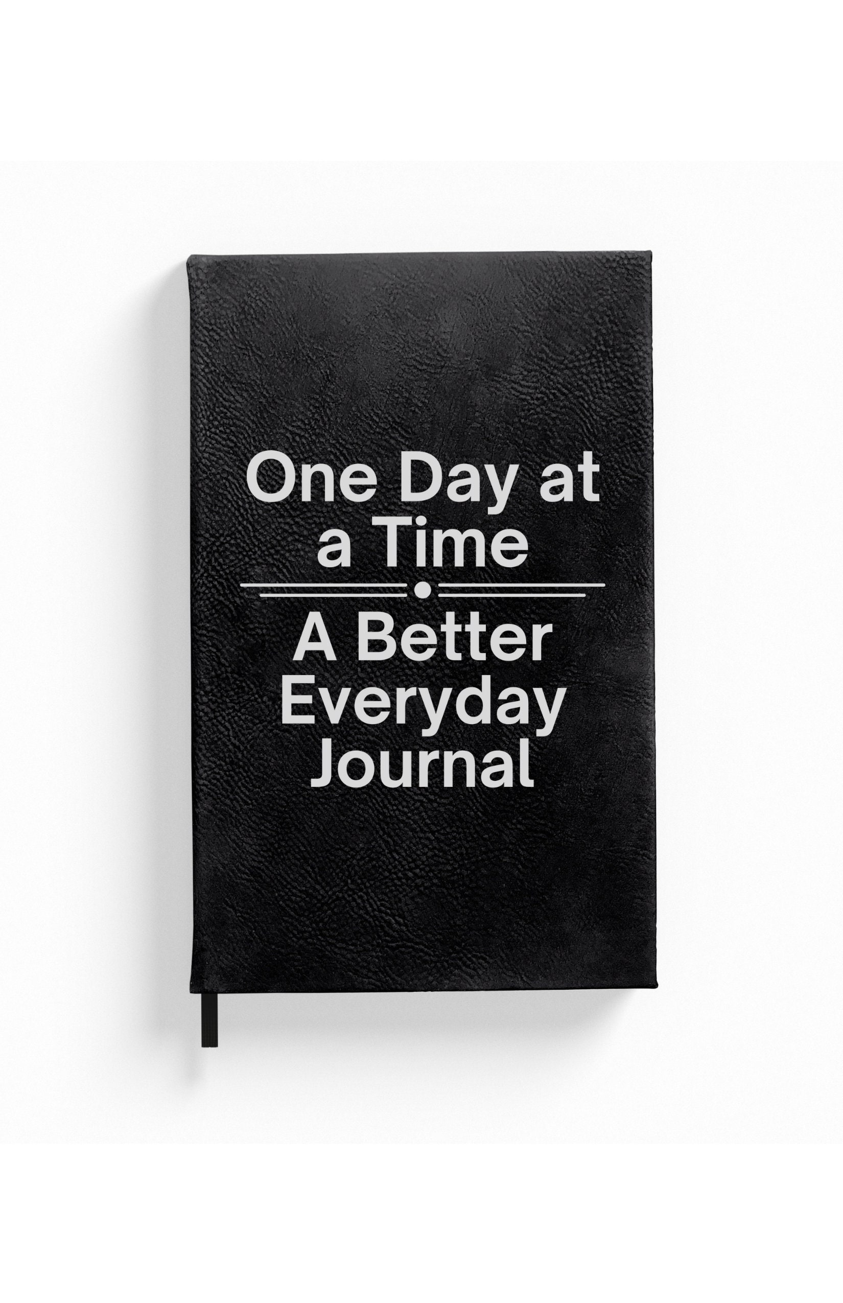 Better Everyday Journal, One Day at a Time Notebook, Growth Gifts, Faux ...