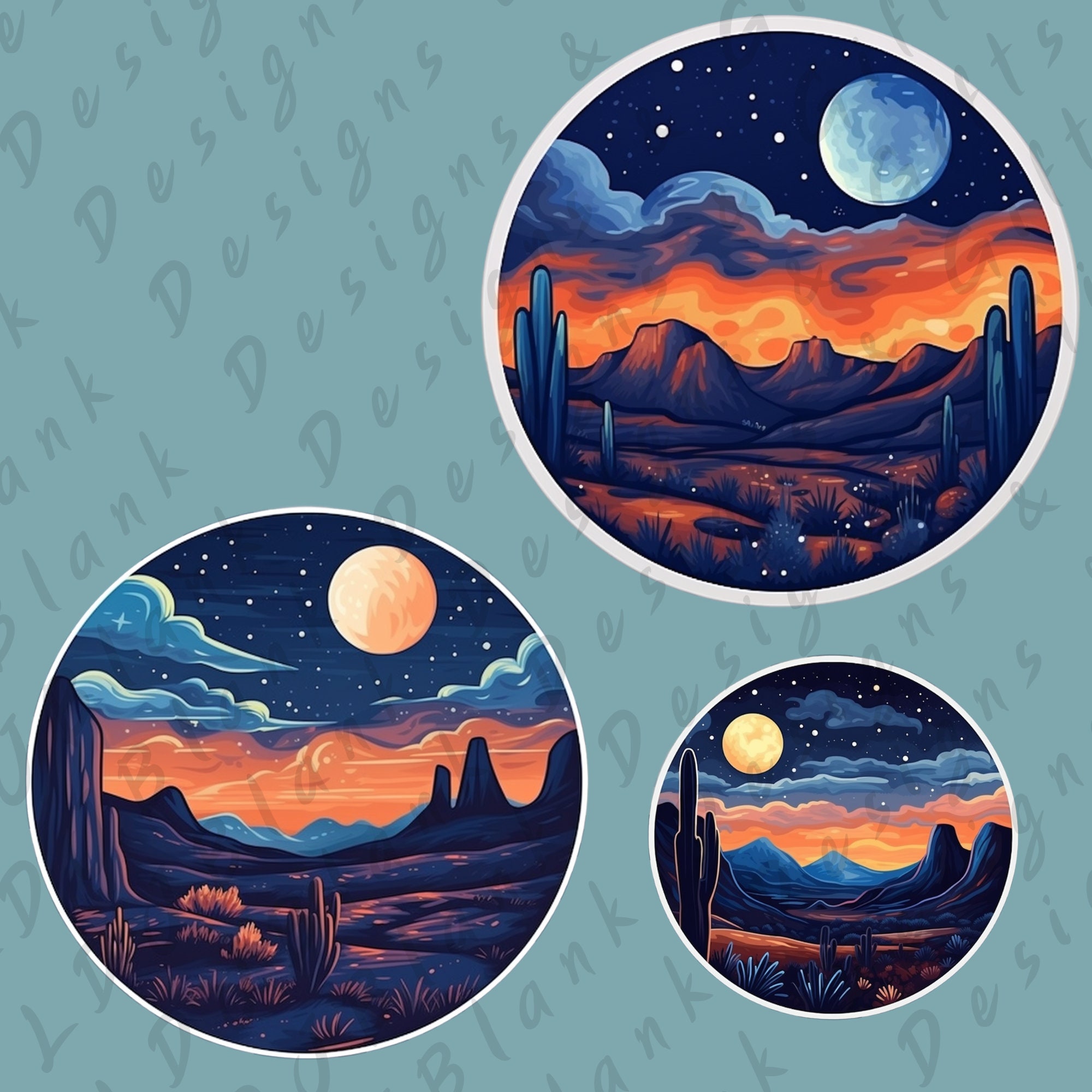 Night Sky PNG, Night Sky Sticker Moonlit Printable Stickers ...