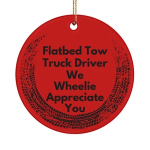 Flat Bed Tow Truck Driver Gifts for Men, Flatbed Tow Truck Driver ...