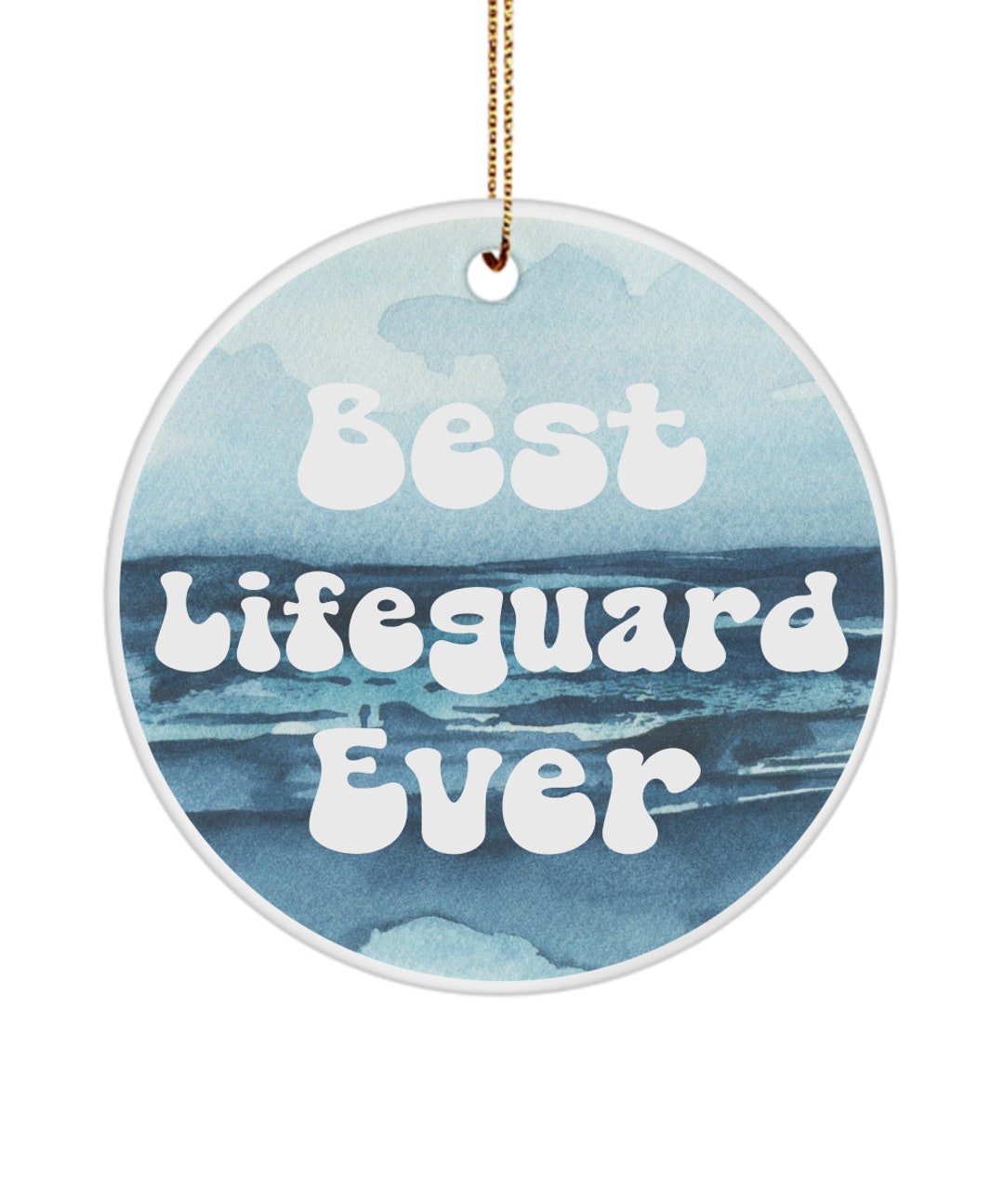 Lifeguard Ornament, Best Lifeguard Ever Gifts, Lifeguard Wall Hanger - Etsy