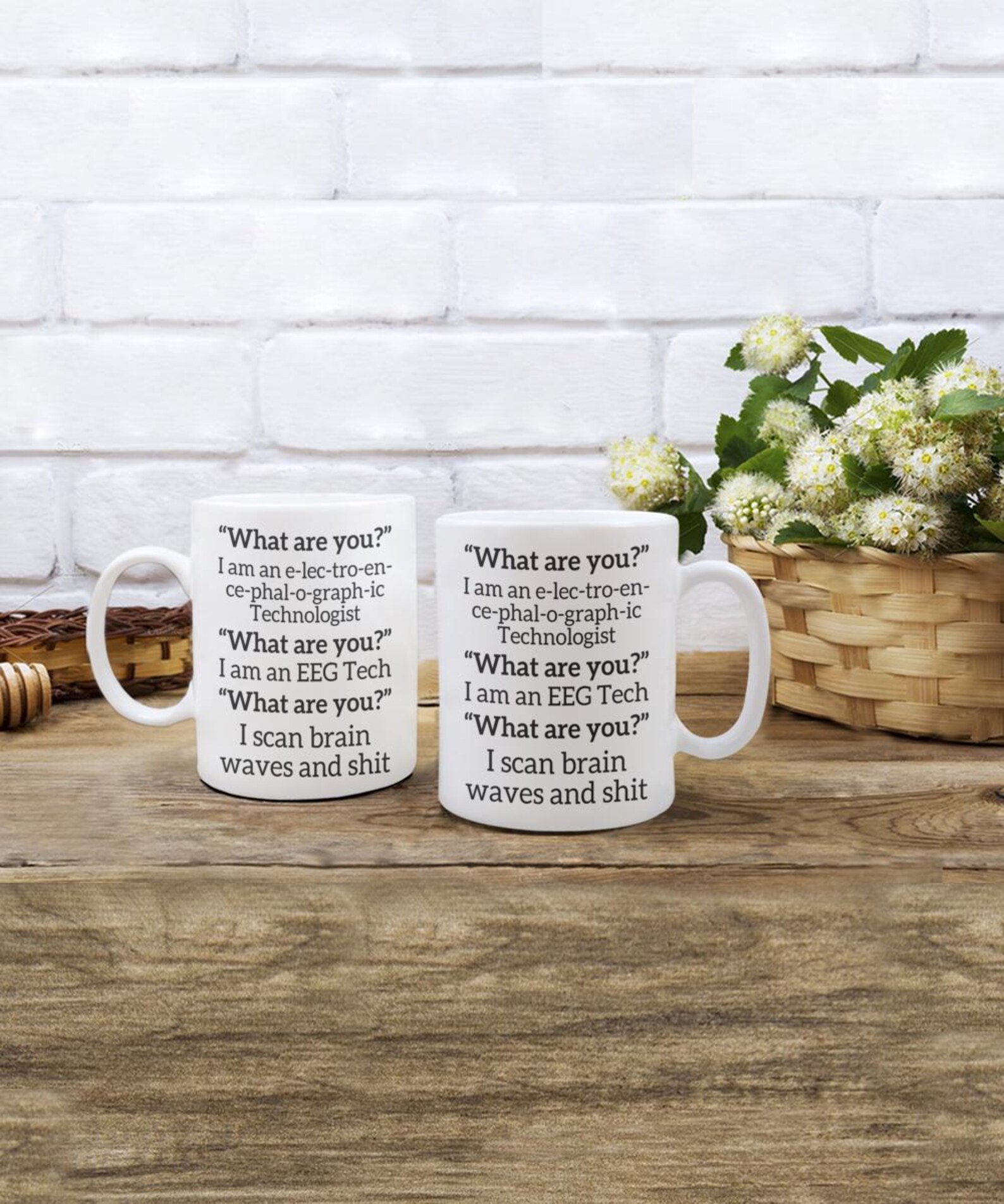 Eeg Technologist Mug, Electroencephalographic Technologist Gifts, Eeg ...