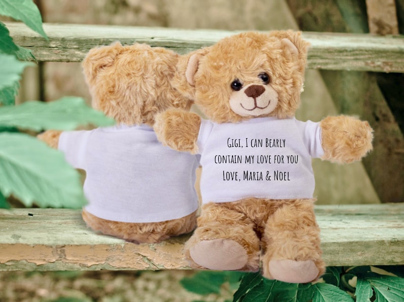 Gigi Bear, Gigi Personalized, Gigi Gifts From Grandson, Gigi Plush ...