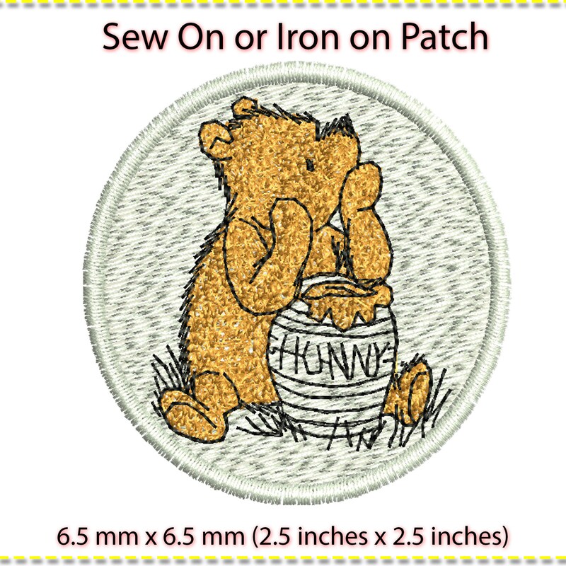 Winnie the Pooh Patches - Etsy